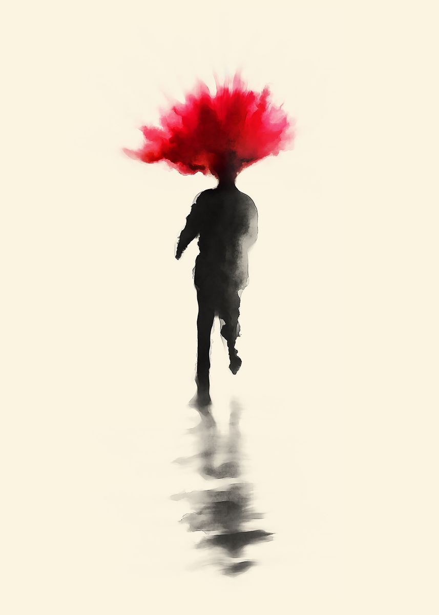 'bye bye zombie' Poster by MUSTAFA AKGUL | Displate