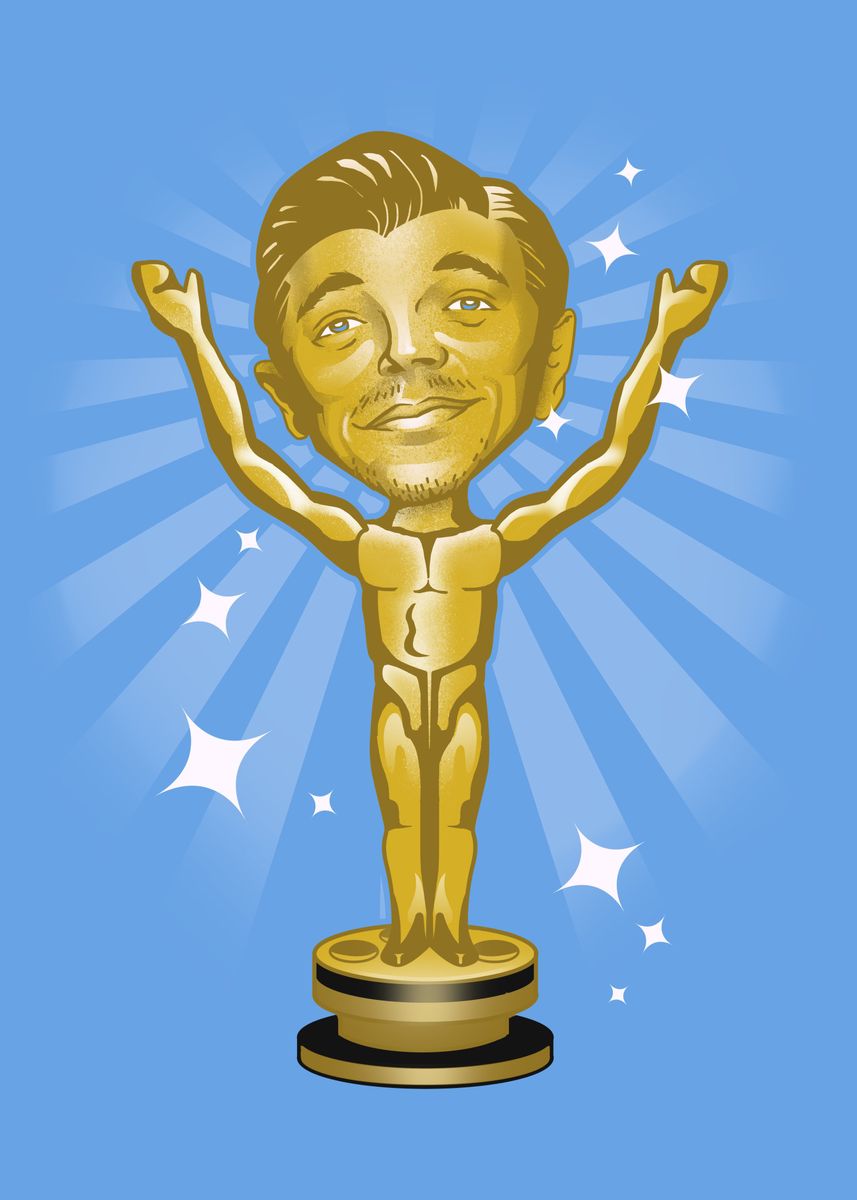 'Best Actor' Poster, picture, metal print, paint by vp trinidad | Displate