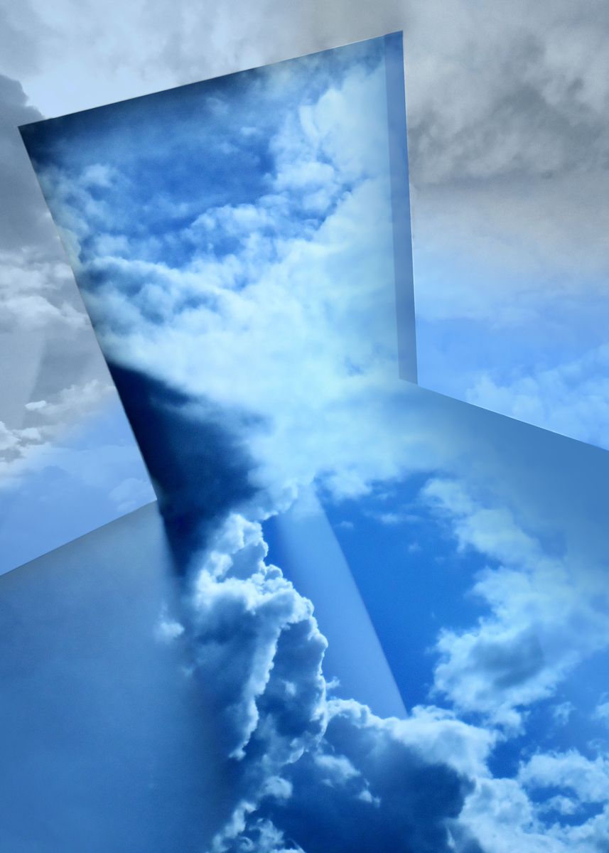 'Tinkering Blue Photography' Poster, picture, metal print, paint by ...
