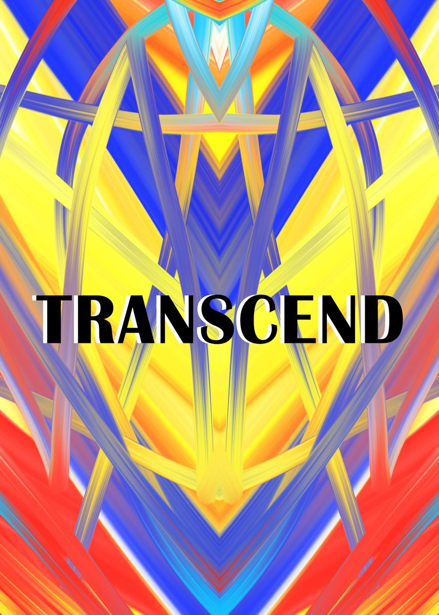 'Transcend ' Poster by Vincent J Newman | Displate