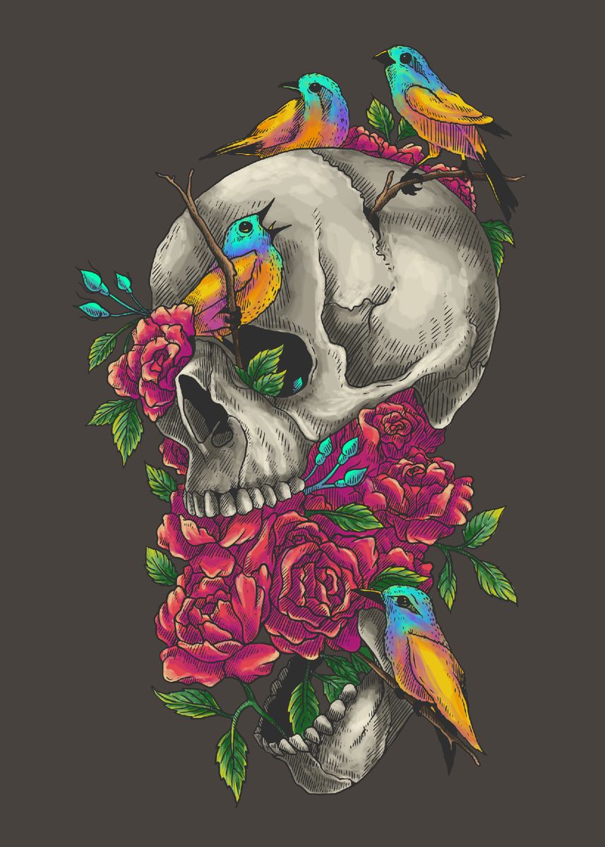 'When Nature Calls' Poster, picture, metal print, paint by Lou Patrick ...