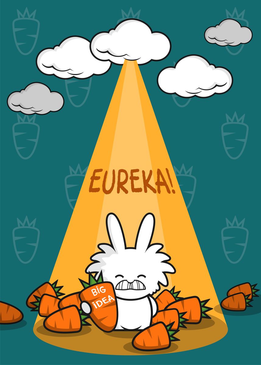 'Eureka!' Poster by Mochamad Arief | Displate