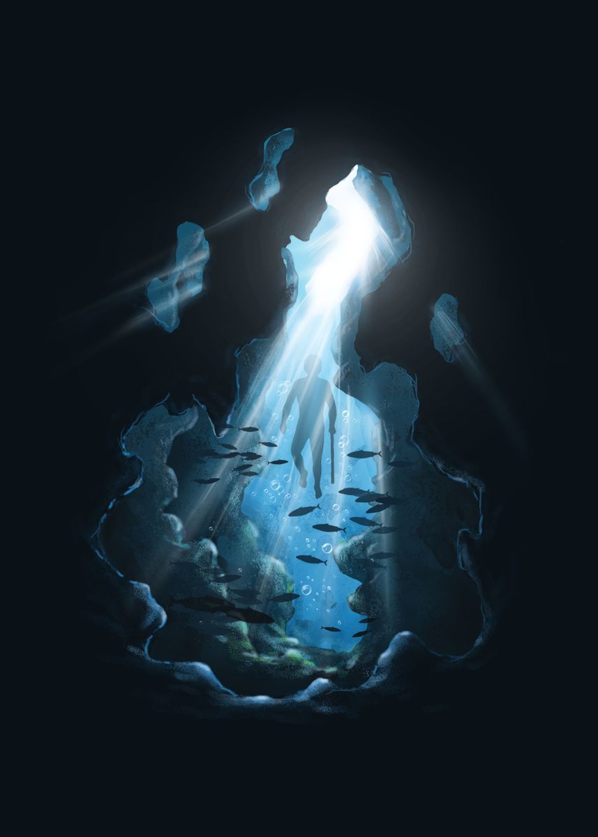 'Ascend' Poster by Flintskyy | Displate