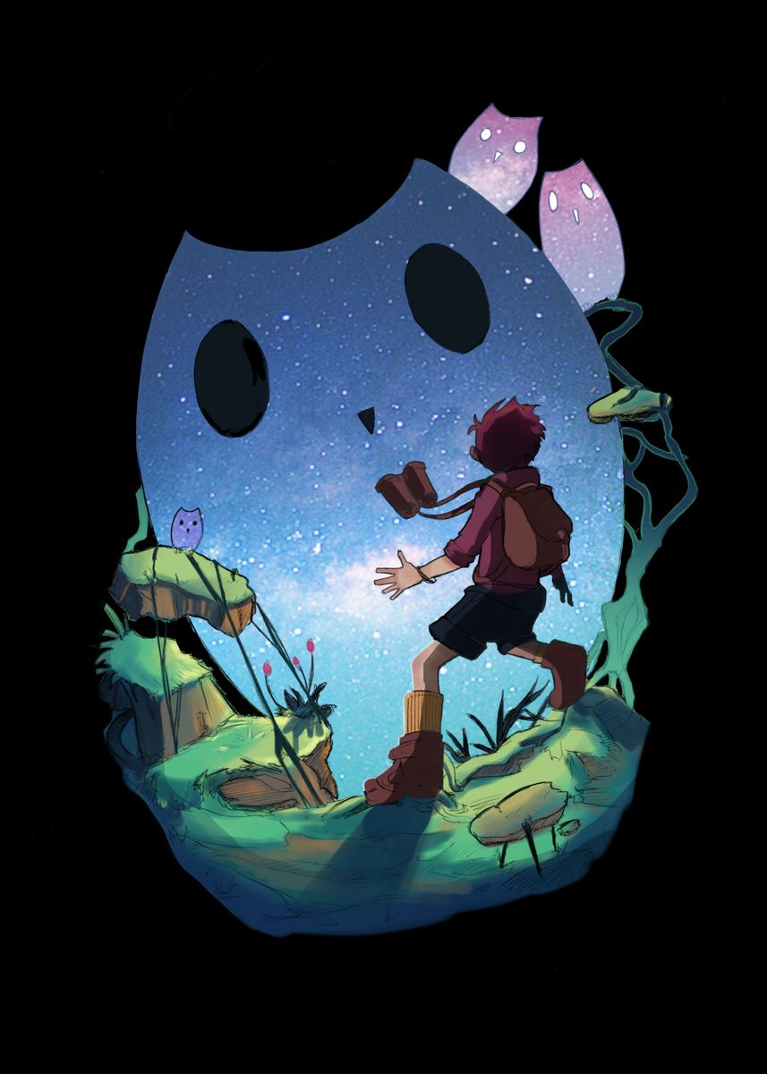 'Owl Theory' Poster by Ashenwave | Displate