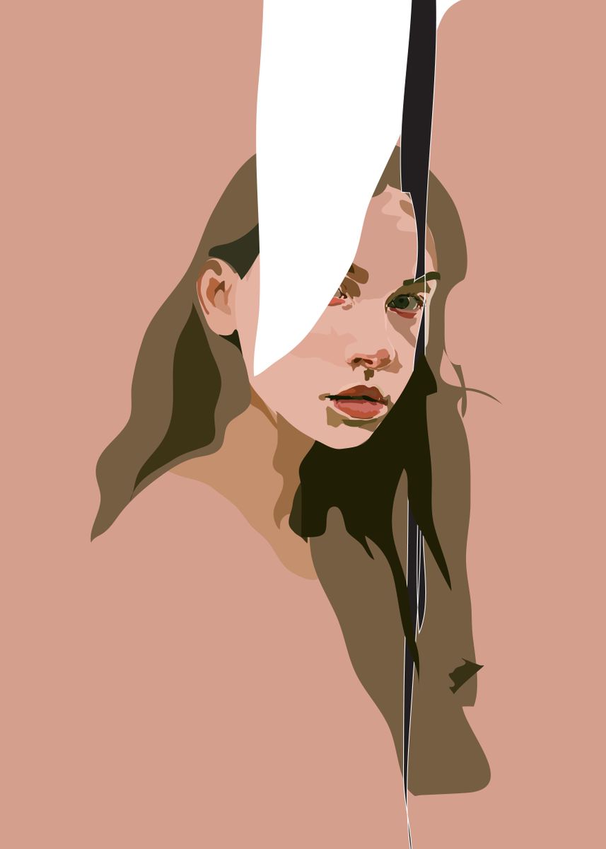 ''Clare'' Poster, picture, metal print, paint by Anna McKay | Displate