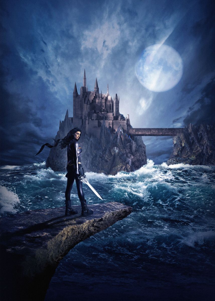 'Fantasy' Poster, picture, metal print, paint by vl graphicdesign ...