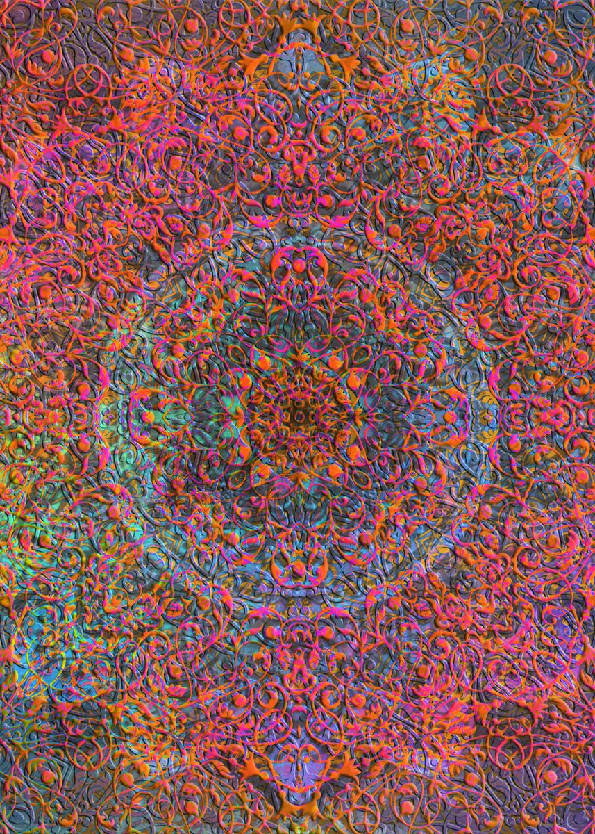 'Mandala magic' Poster by JBJart Justyna Jaszke | Displate