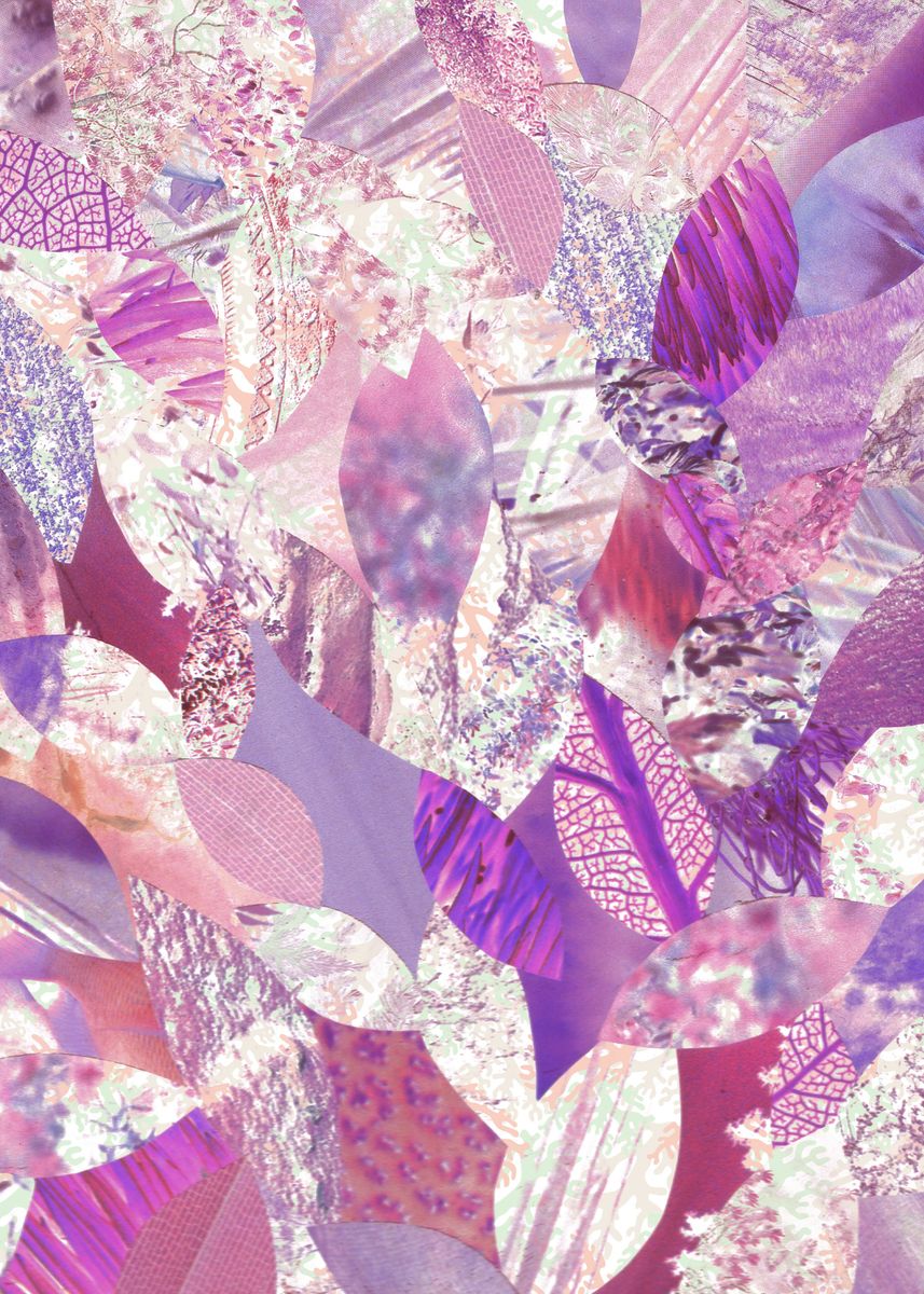 'Nature Collage' Poster by Angela Hoard Dunn | Displate