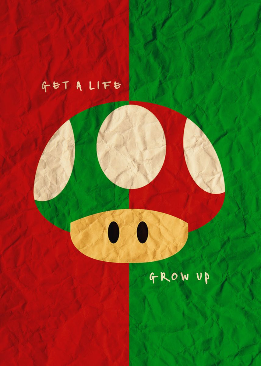 'Mario inspired' Poster, picture, metal print, paint by Kayla Ren ...