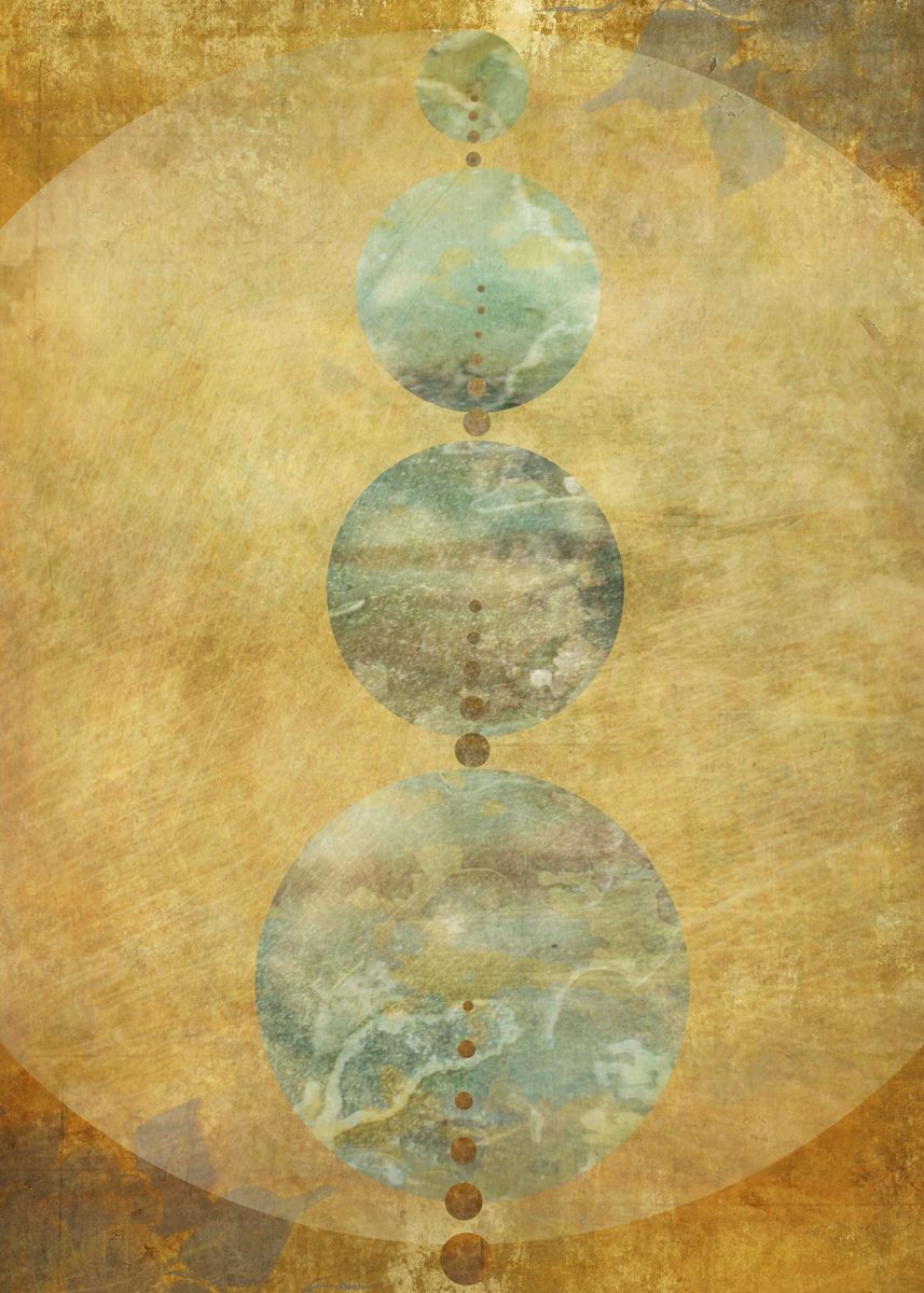 'Continuum' Poster, picture, metal print, paint by Aurora Art | Displate