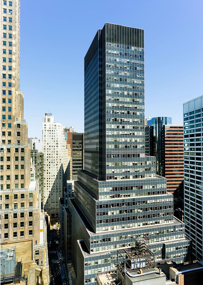 'Wall Street Tower' Poster, picture, metal print, paint by Karol ...