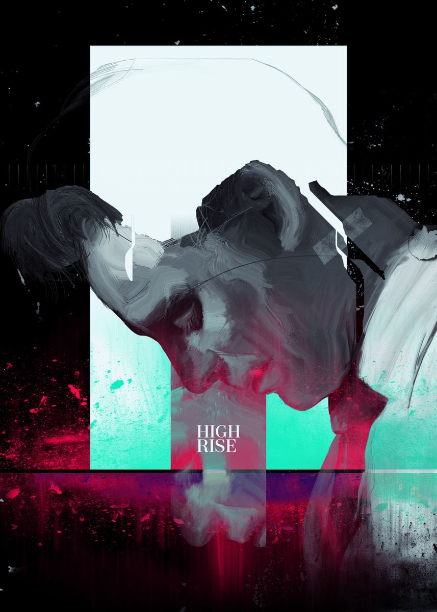 'High-Rise movie poster' Poster, picture, metal print, paint by ...