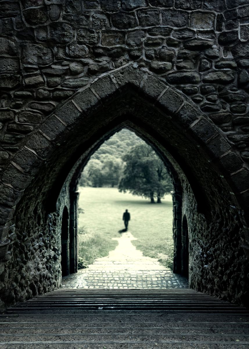 'One Man Walking' Poster by Svetlana Sewell | Displate