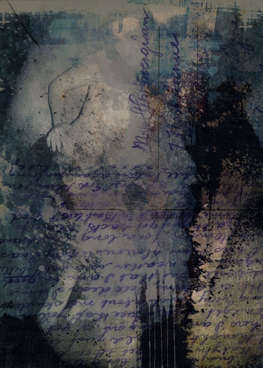 'She Isn't There part II' Poster, picture, metal print, paint by ...