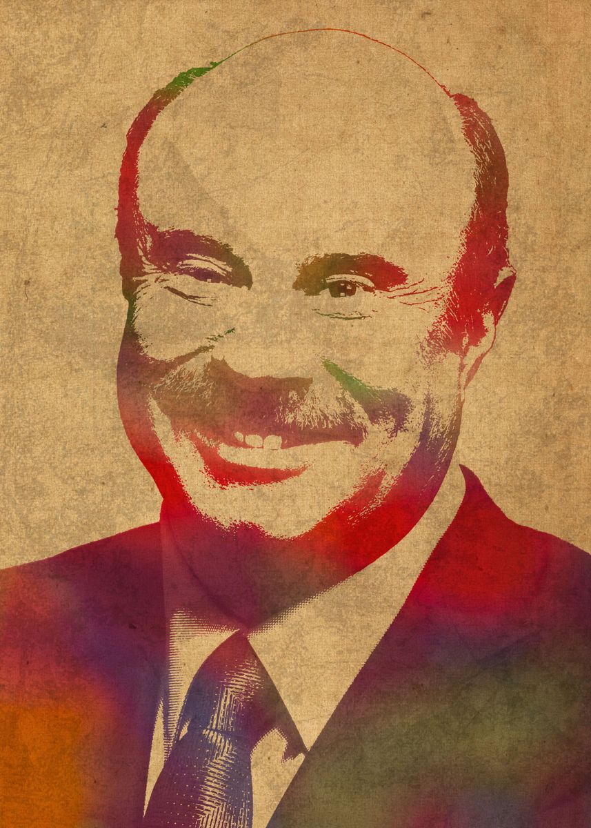 'Dr Phil Watercolor Portrait' Poster, picture, metal print, paint by ...