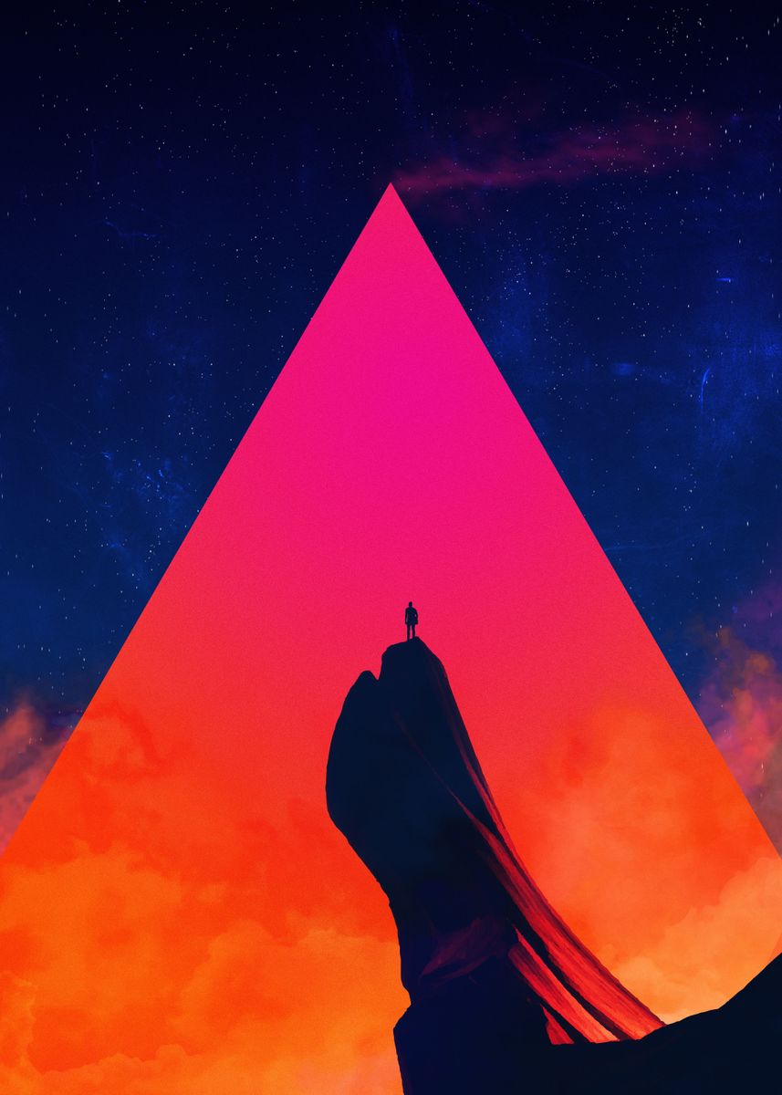 'Gilgamesh' Poster, picture, metal print, paint by Adam Priester | Displate