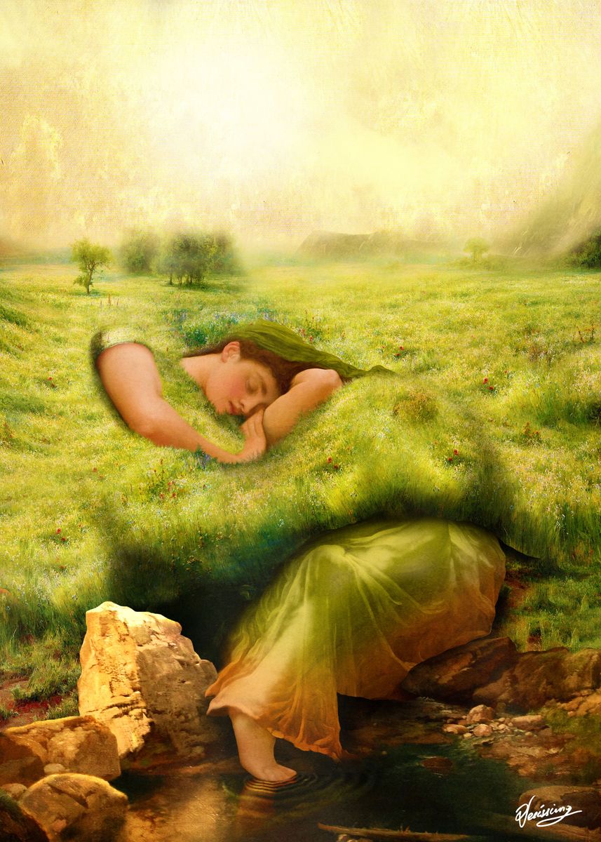 'Spring Awakening' Poster, picture, metal print, paint by Diogo ...