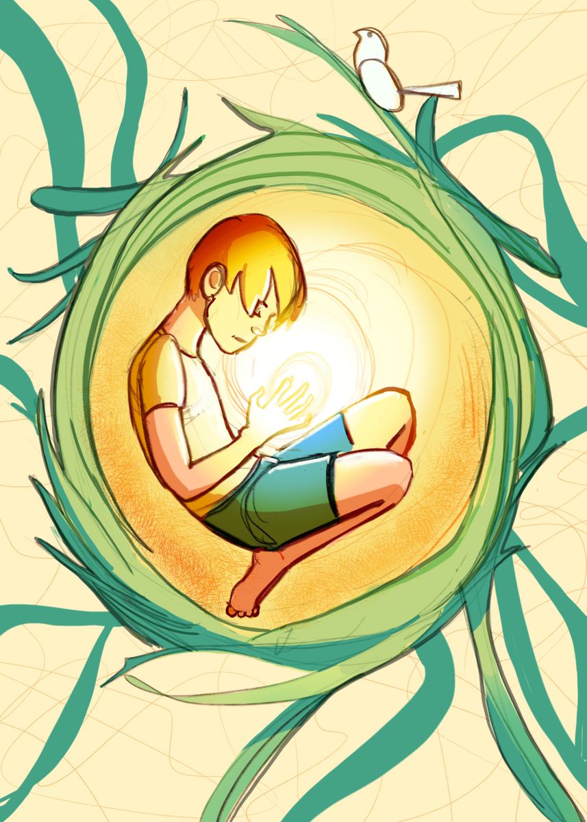 'Tangled Thoughts' Poster, picture, metal print, paint by Ashenwave ...