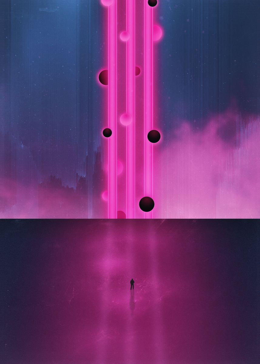 'Deceiver' Poster, picture, metal print, paint by Adam Priester | Displate