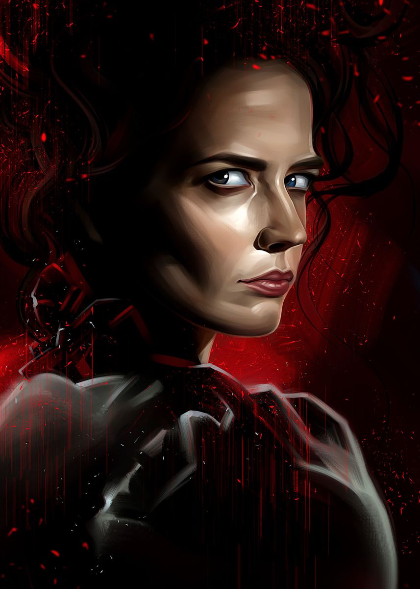 'miss Ives' Poster, picture, metal print, paint by Dmitry Belov | Displate