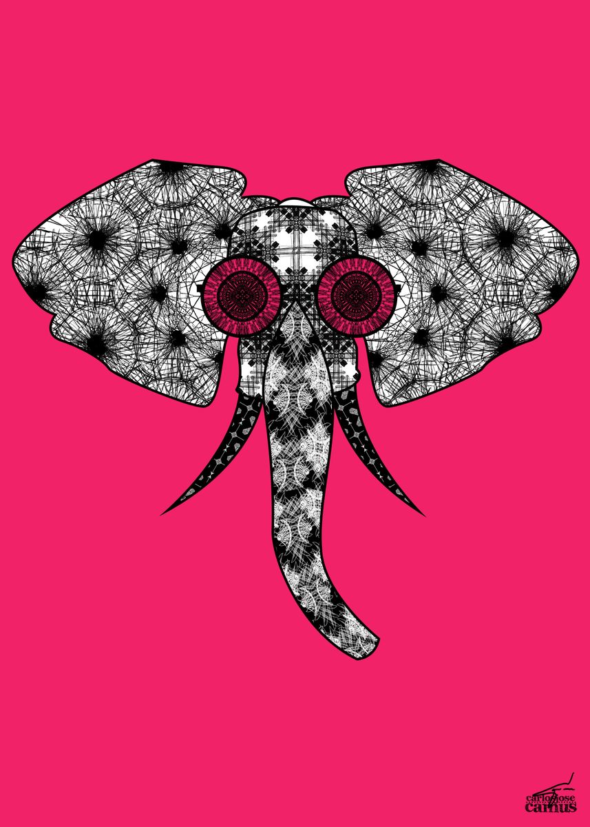 'Elefunk' Poster by Musenyo | Displate