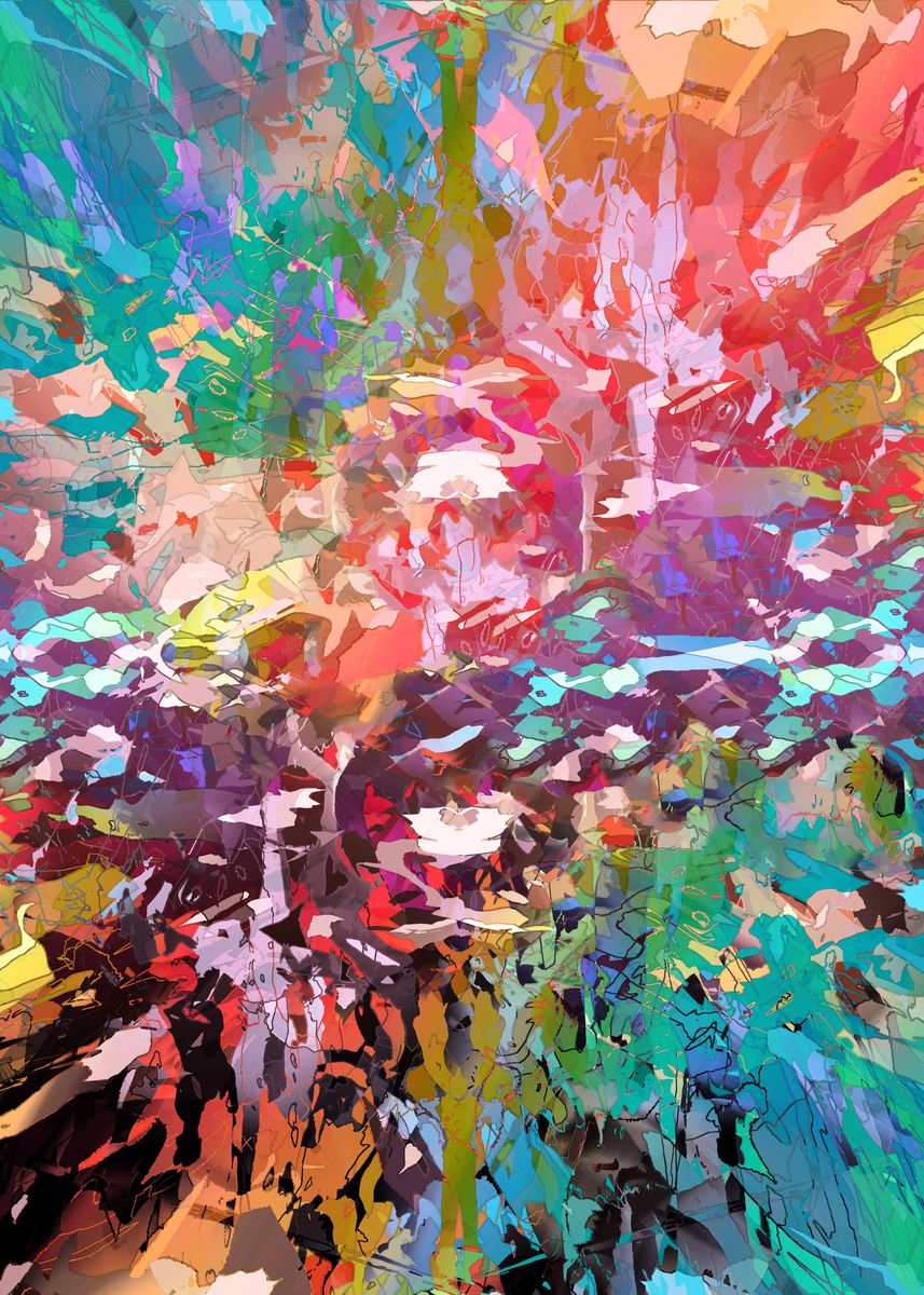 'abstract 8.16 c' Poster by Filippo B | Displate