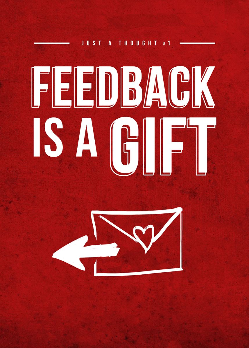 'Feedback' Poster, picture, metal print, paint by Eden Design | Displate