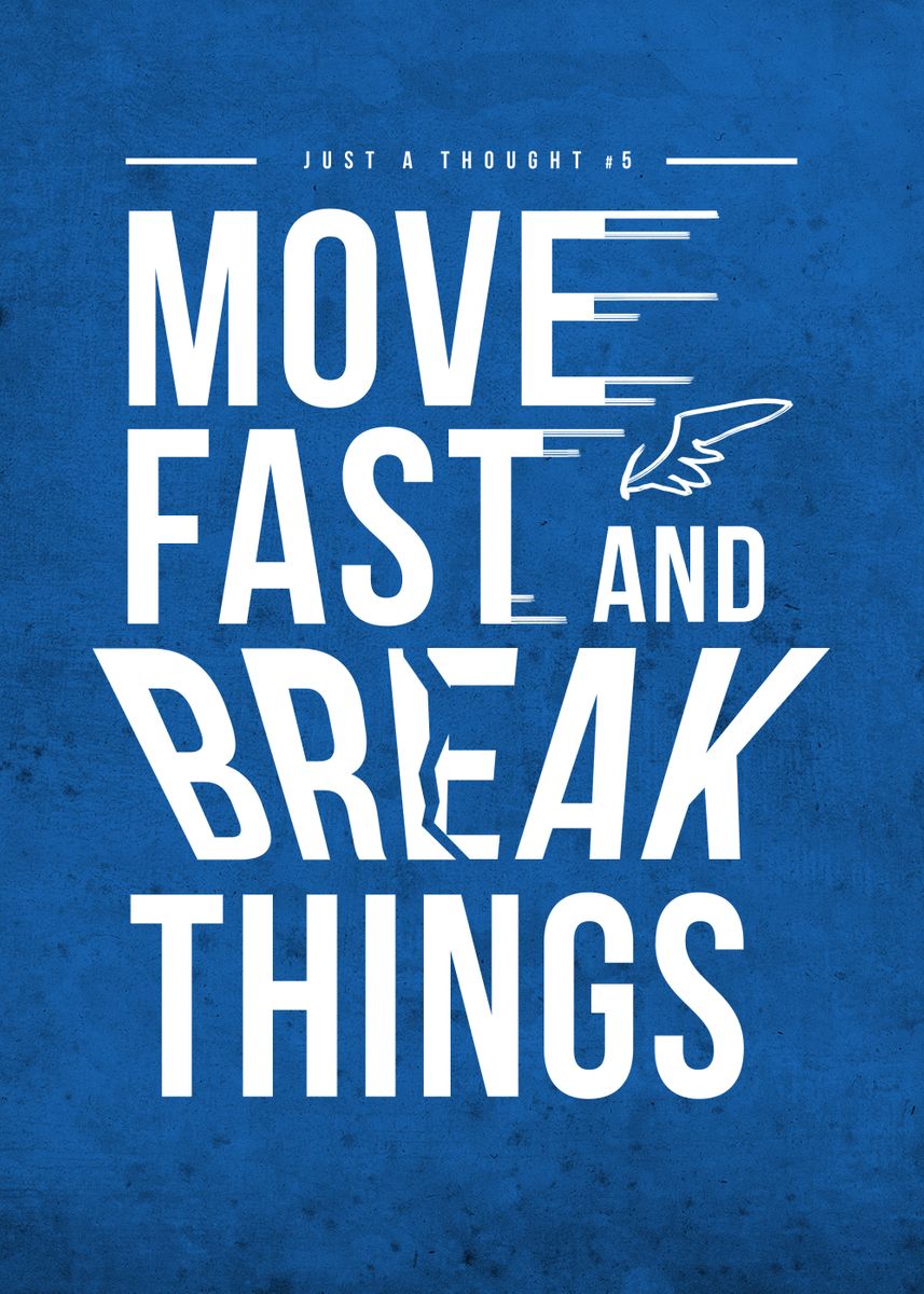 'Move' Poster, picture, metal print, paint by Eden Design | Displate