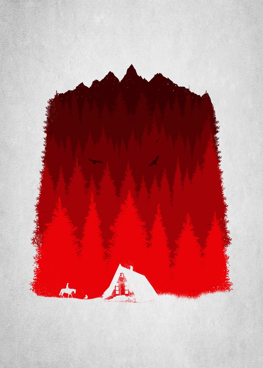 'Back Home' Poster, picture, metal print, paint by Mateus Quandt | Displate