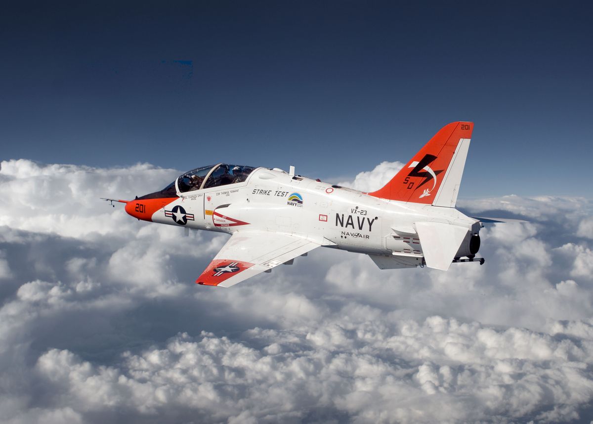 'US Navy T45 Goshawk trainer aircraft' Poster by Airpower Art | Displate