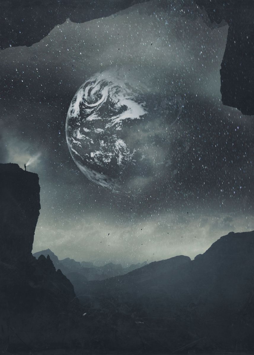 'Dreamorbit II' Poster, picture, metal print, paint by Dirk Wüstenhagen ...