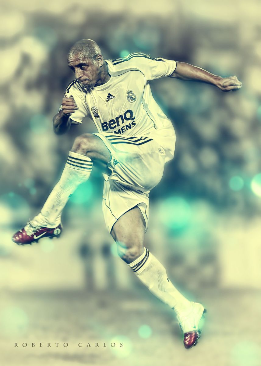 'Roberto Carlos' Poster, picture, metal print, paint by jeffrey ...