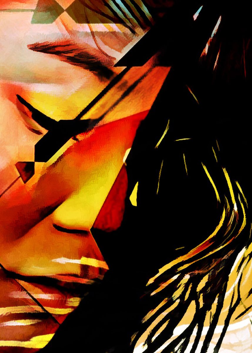 'Portrait' Poster, picture, metal print, paint by jfdupuis Dupuis ...