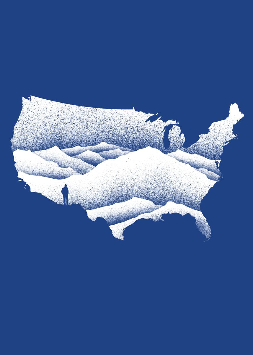 'Natural Wonder USA' Poster, picture, metal print, paint by Tofan ...