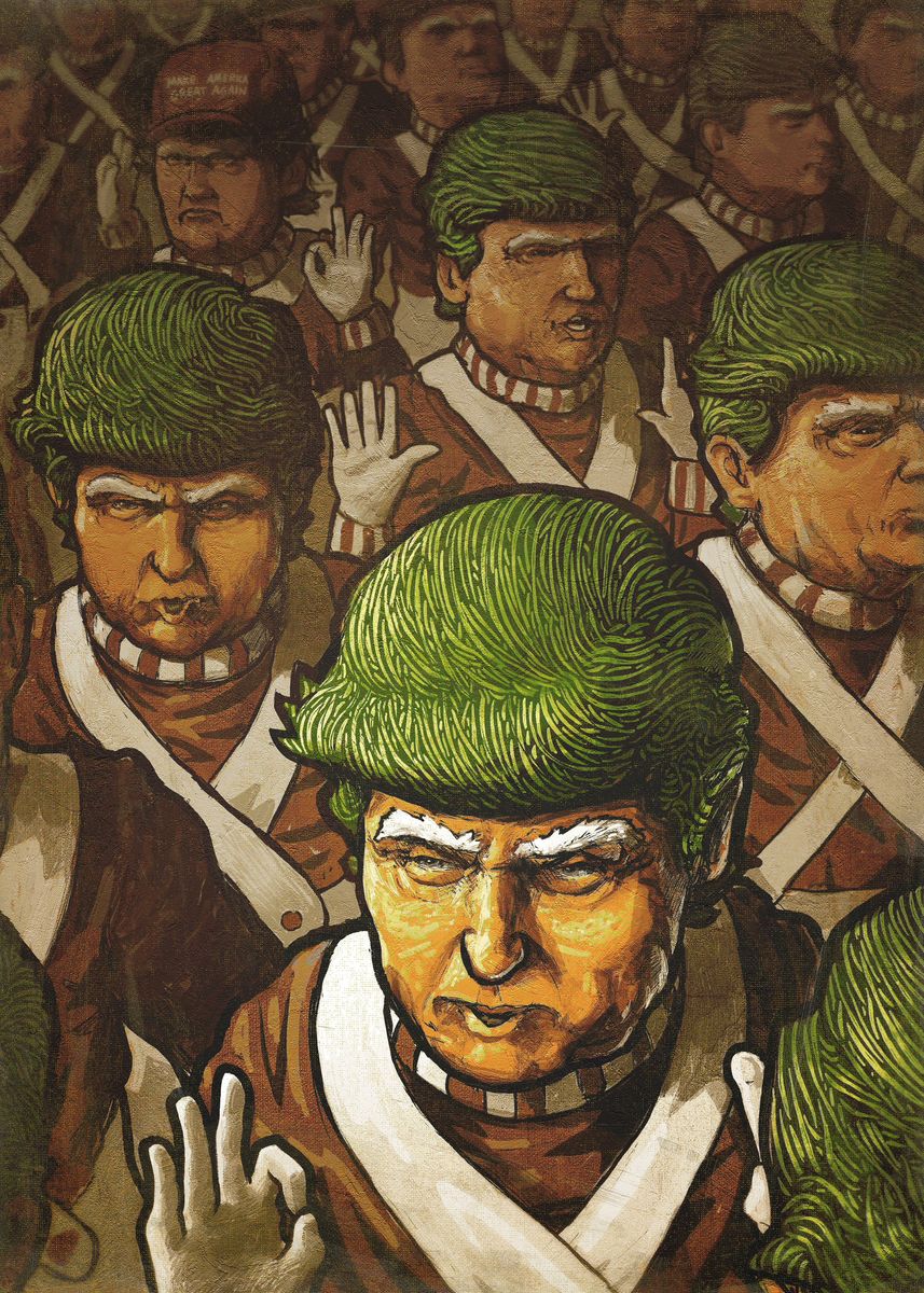 'Troompa Loompa - Donald Trump / Politics / U.S.A. / ame ... ' Poster ...