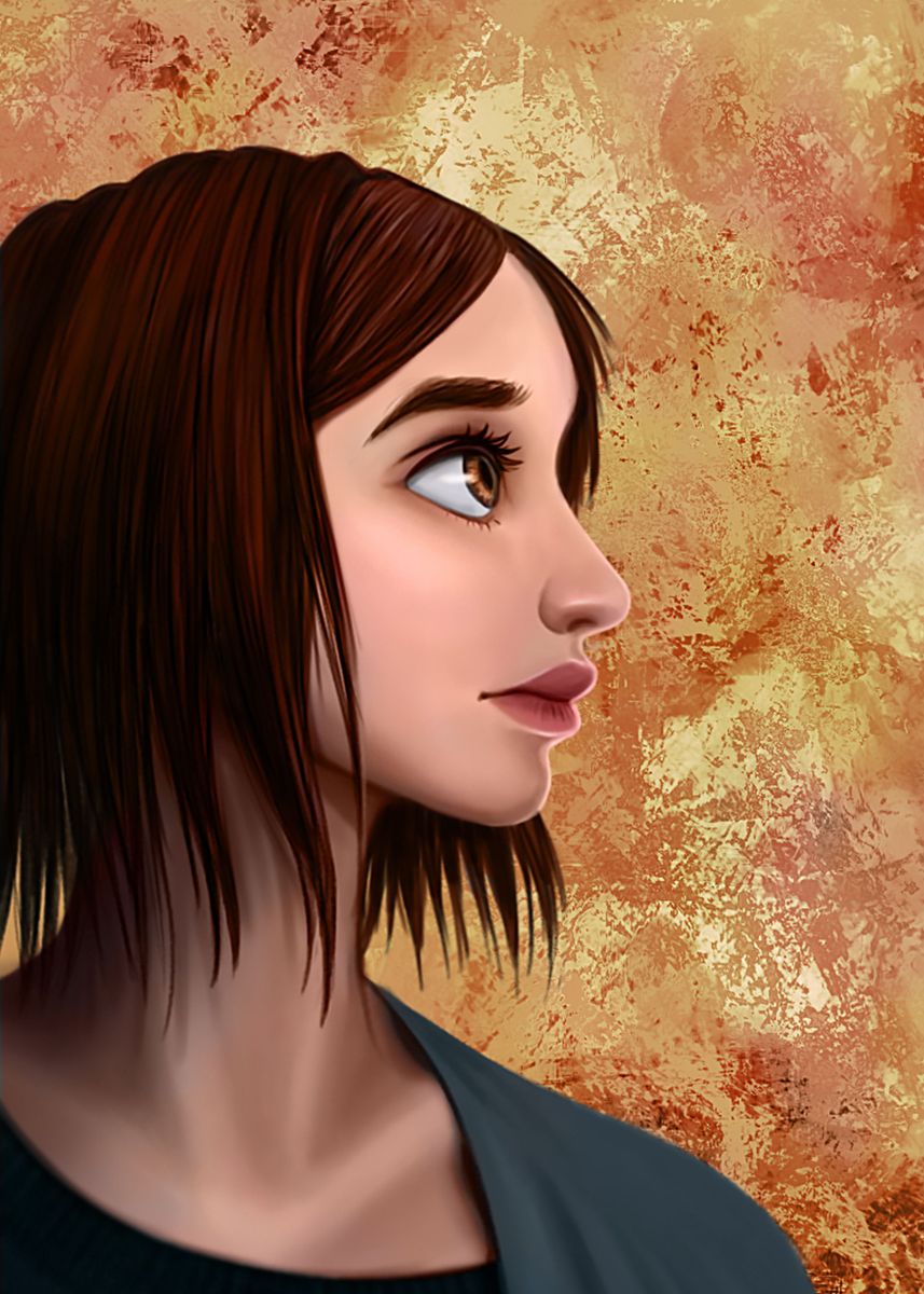 'Gold Girl' Poster, picture, metal print, paint by Alexandra Tirado ...