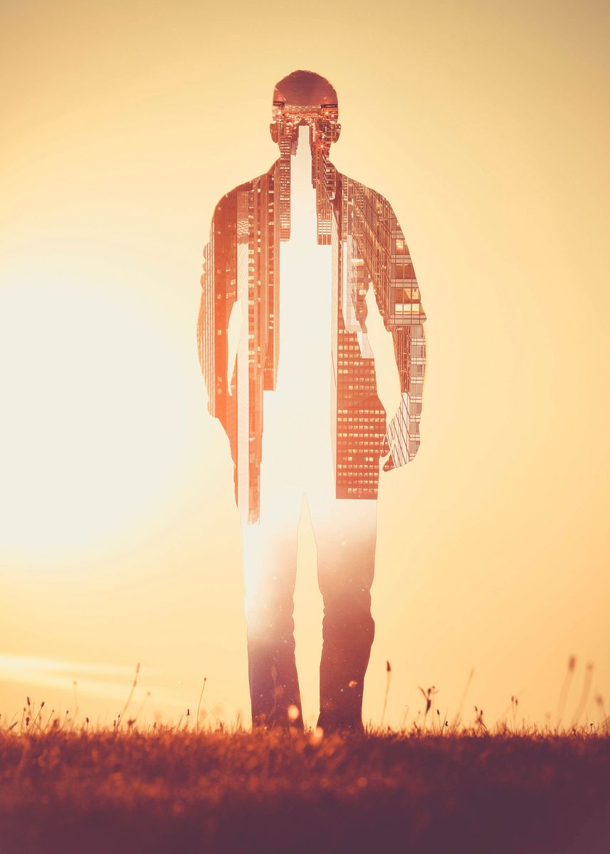 'Think Twice' Poster, picture, metal print, paint by Evgenij Soloviev ...