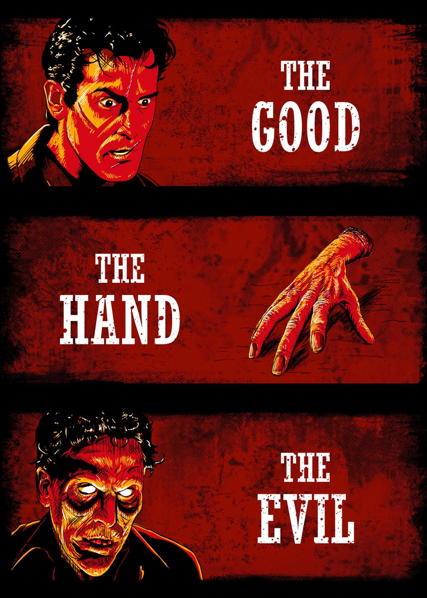 'For Evil Dead fans :)' Poster, picture, metal print, paint by Denis ...