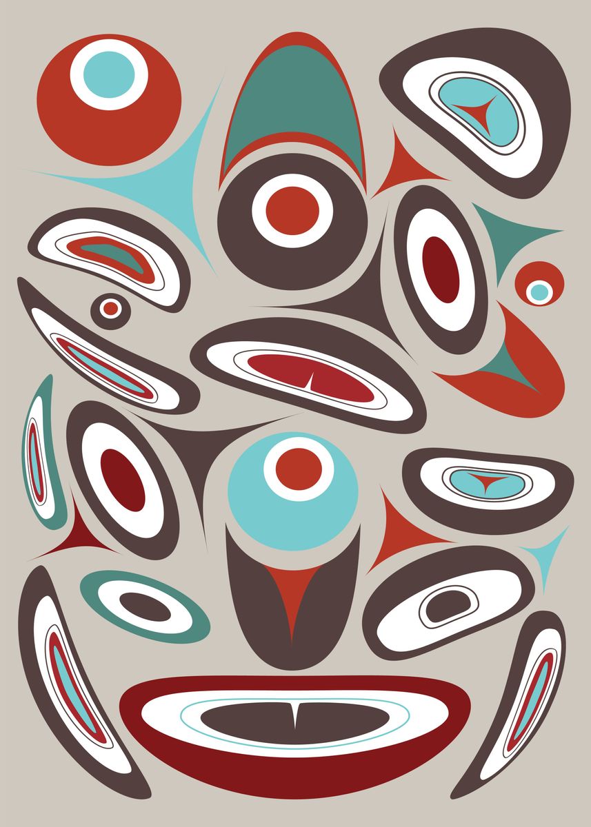 'Tales from the iglu' Poster, picture, metal print, paint by Emese ...