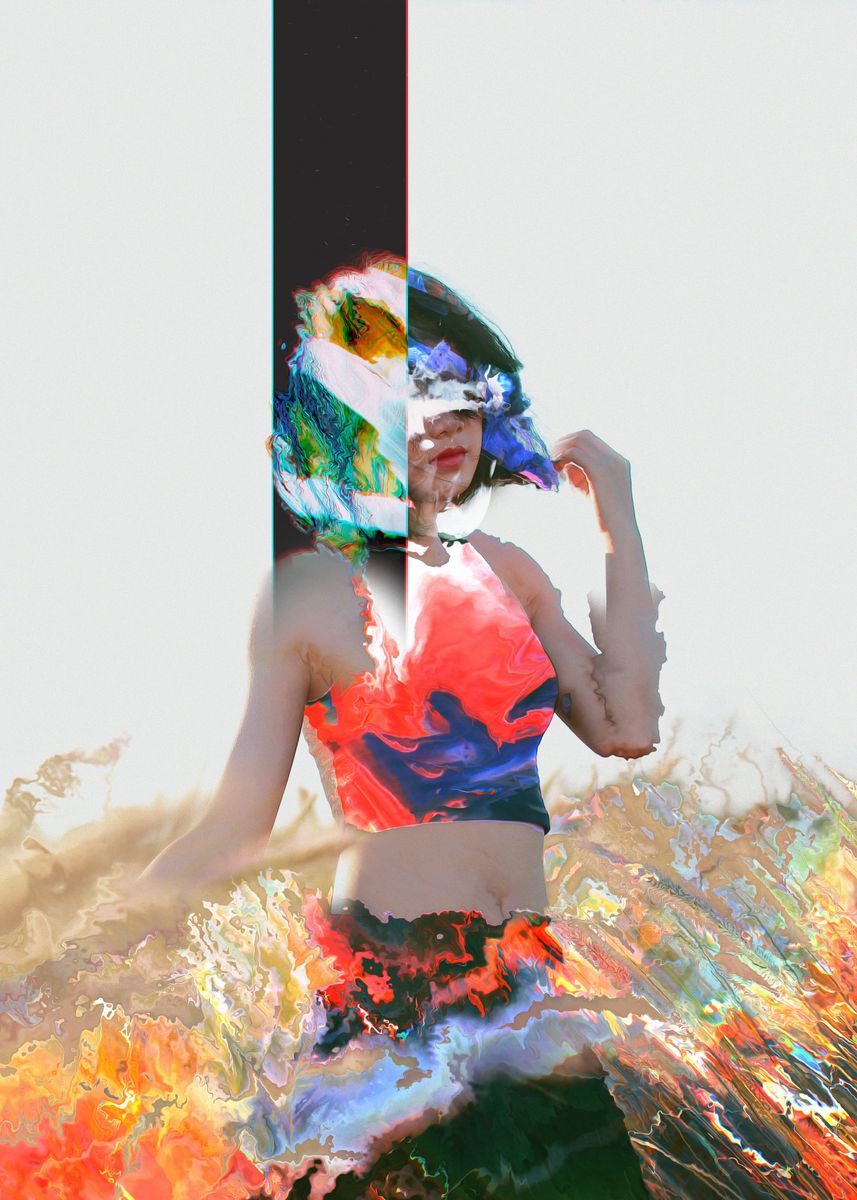 'Leeri' Poster by Dorian Legret | Displate