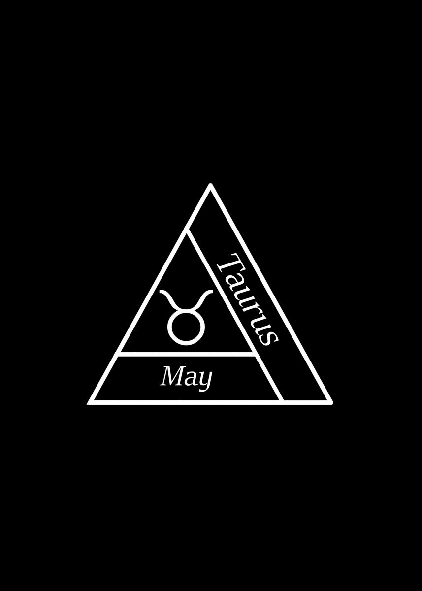 'Zodiac sign for May 1st-20th' Poster, picture, metal print, paint by ...