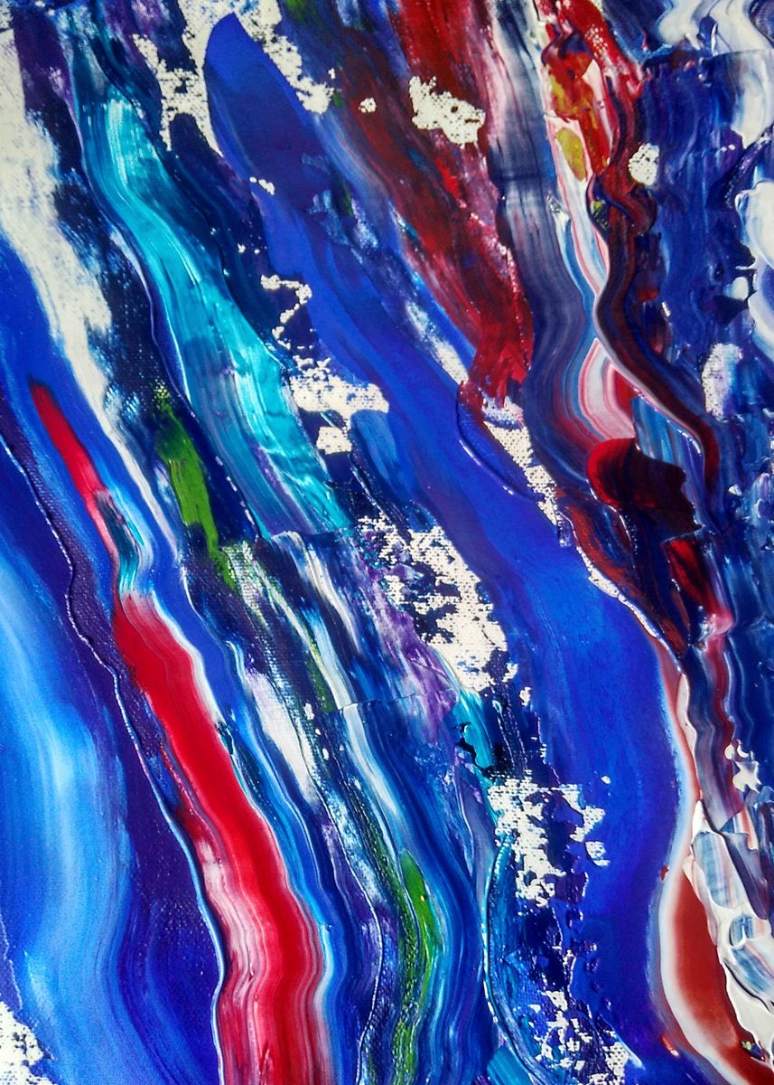 'Abstract painting' Poster by Larisa Siverina | Displate