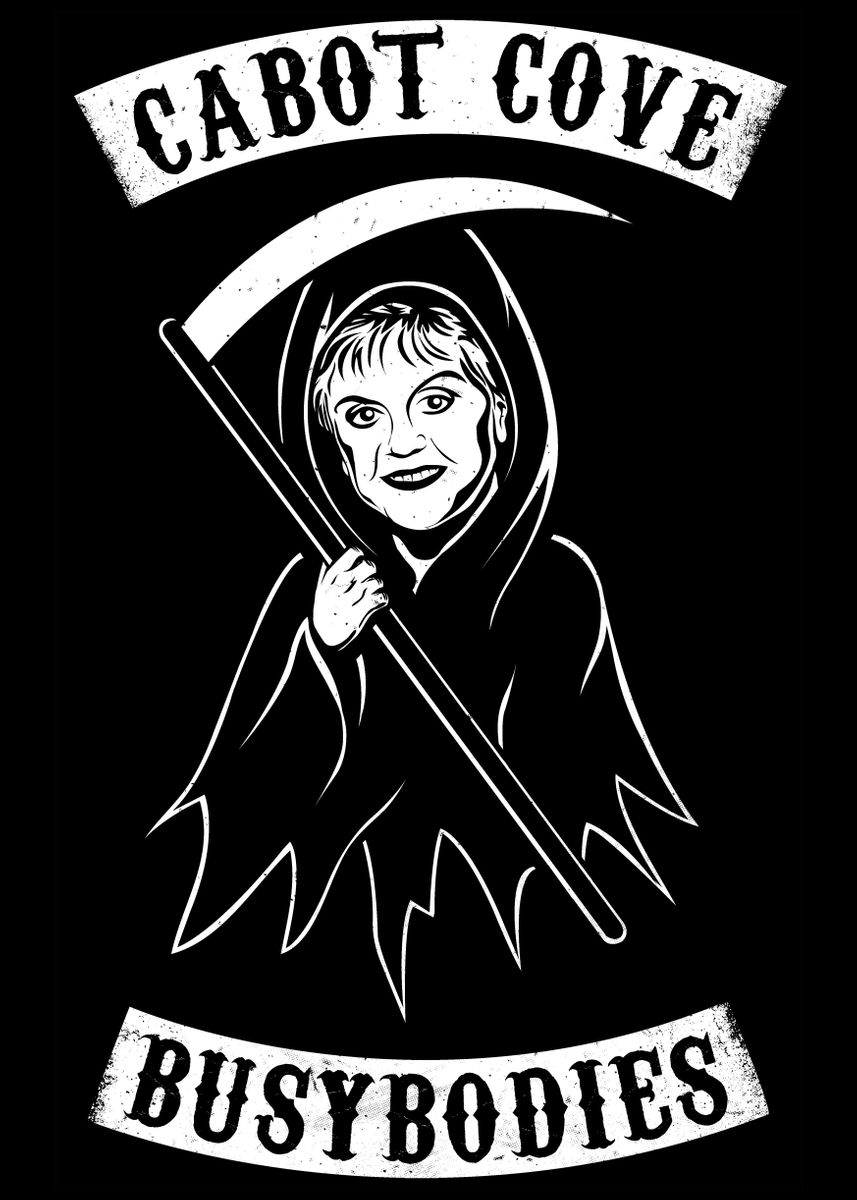 'Murder She Rode' Poster, picture, metal print, paint by Michelle ...