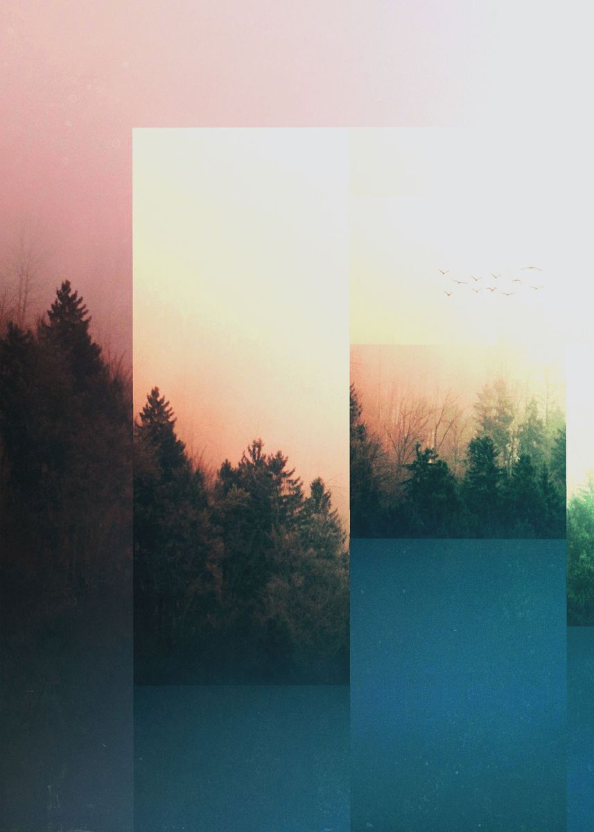 'Fractions A70' Poster by seam less | Displate