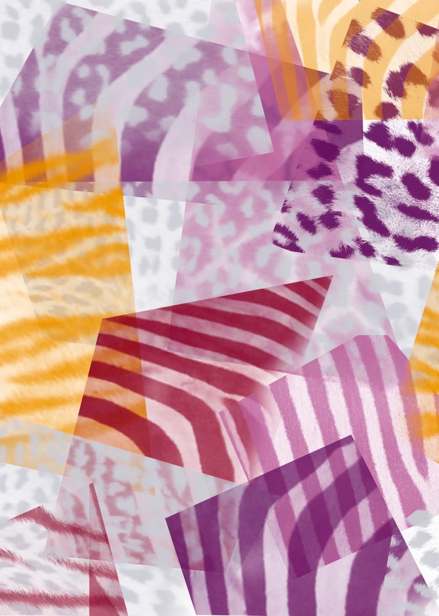 'Abstract pattern' Poster, picture, metal print, paint by Larisa ...