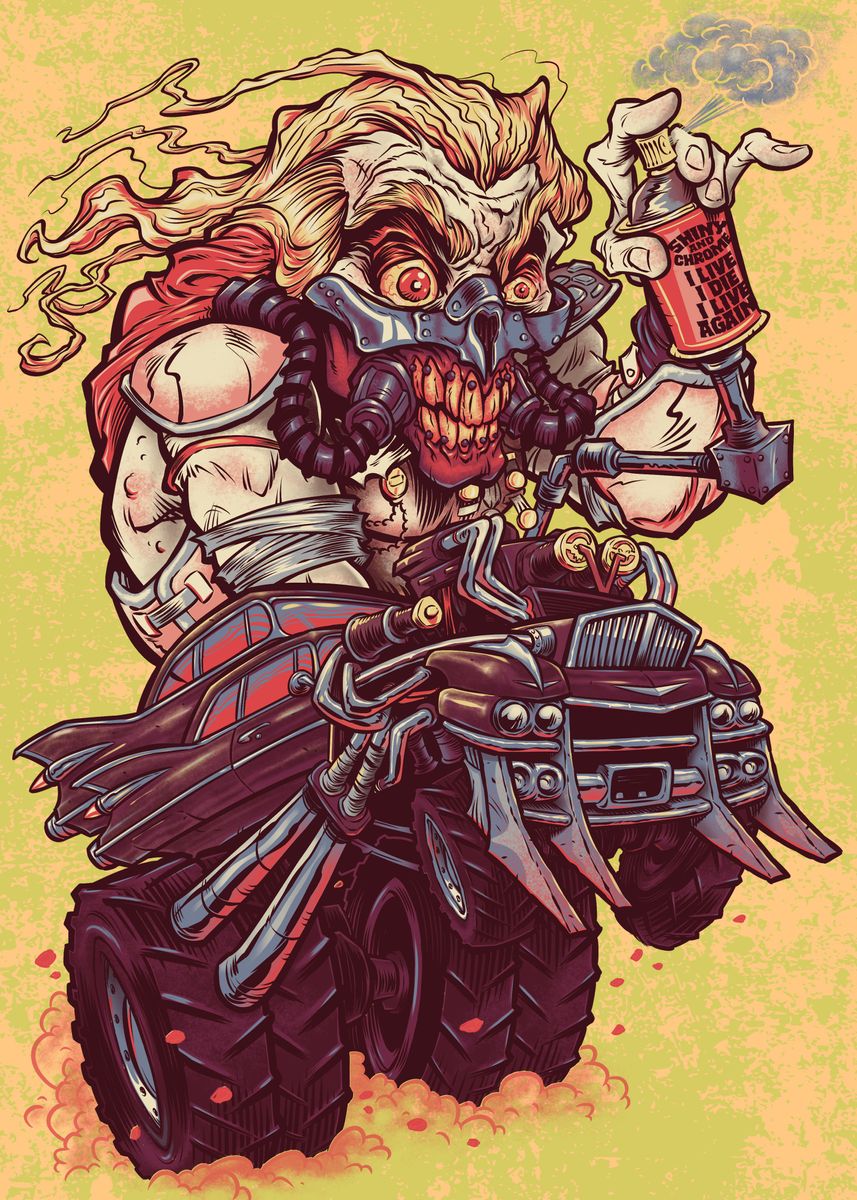 'A colab between myself and BeastPop artworks. Joe peel ... ' Poster ...