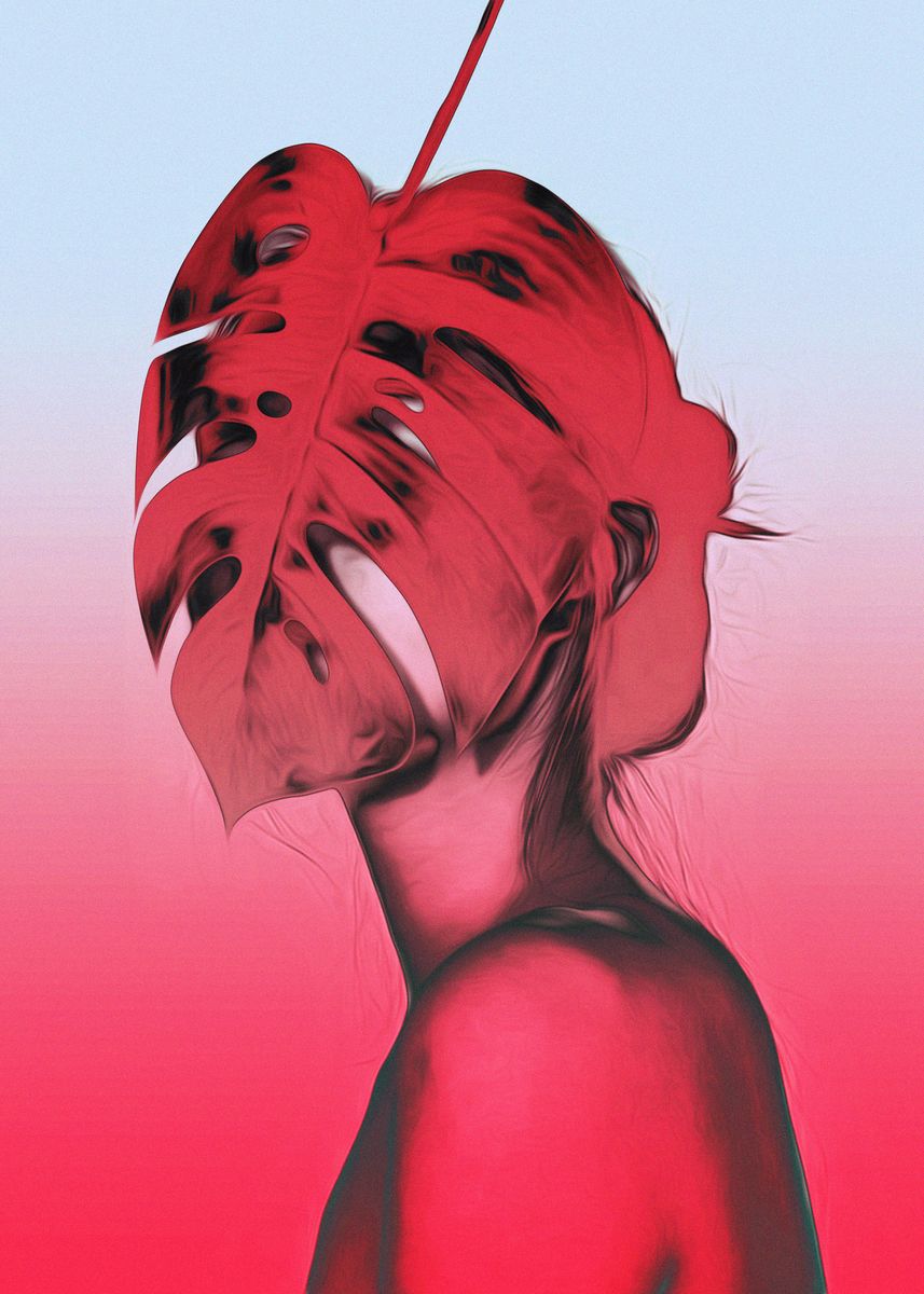 'Eme' Poster, picture, metal print, paint by Dorian Legret | Displate