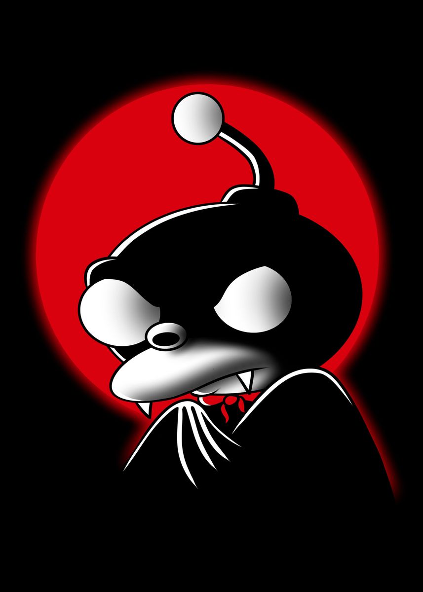 'Nibbler: the animated series' Poster, picture, metal print, paint by ...