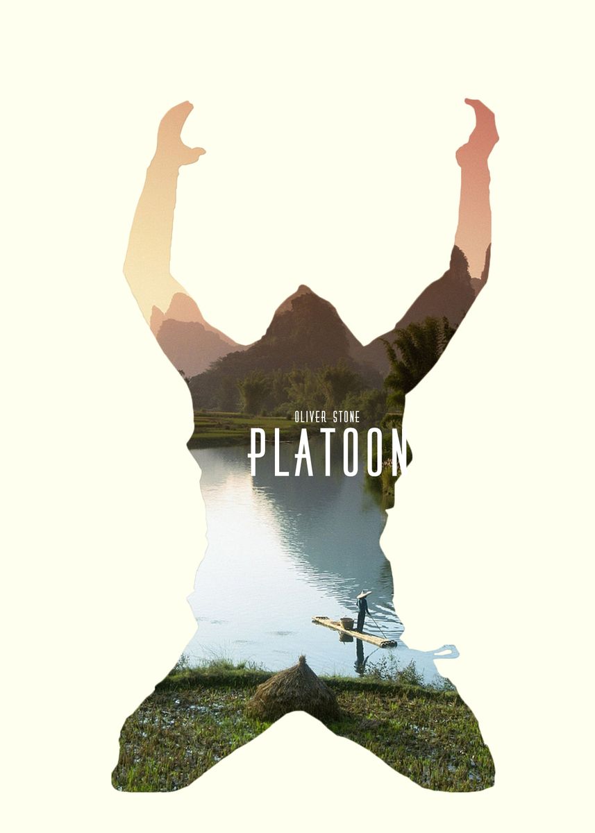 'Platoon' Poster, picture, metal print, paint by Fuzzy Concept | Displate