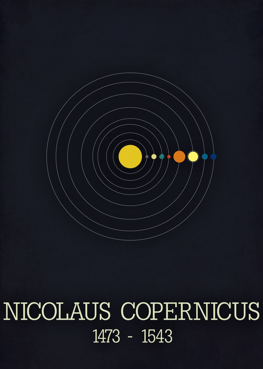 'Nicolaus Copernicus poster' Poster by Viktor Markstedt | Displate